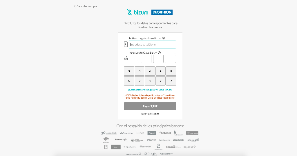 Bizum Payment Gateway
